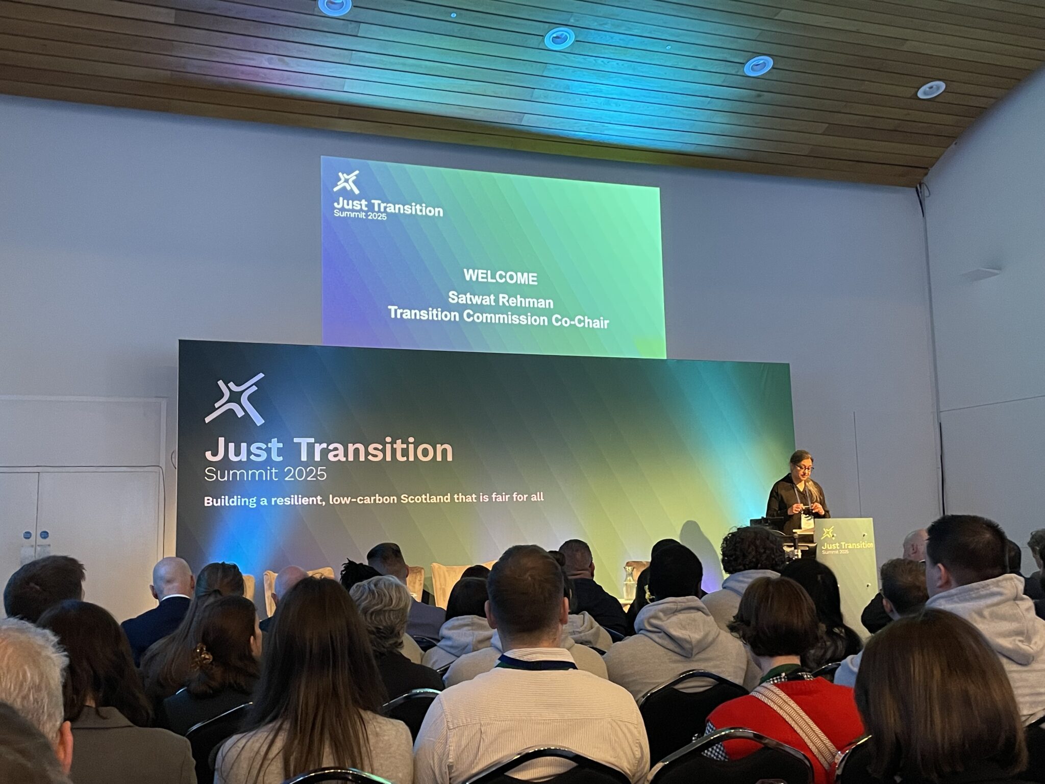 From the Just Transition's National Summit - The Scottish Beacon